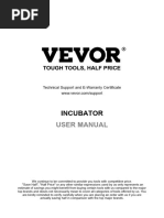 Egg Incubator User Manual PDF | PDF