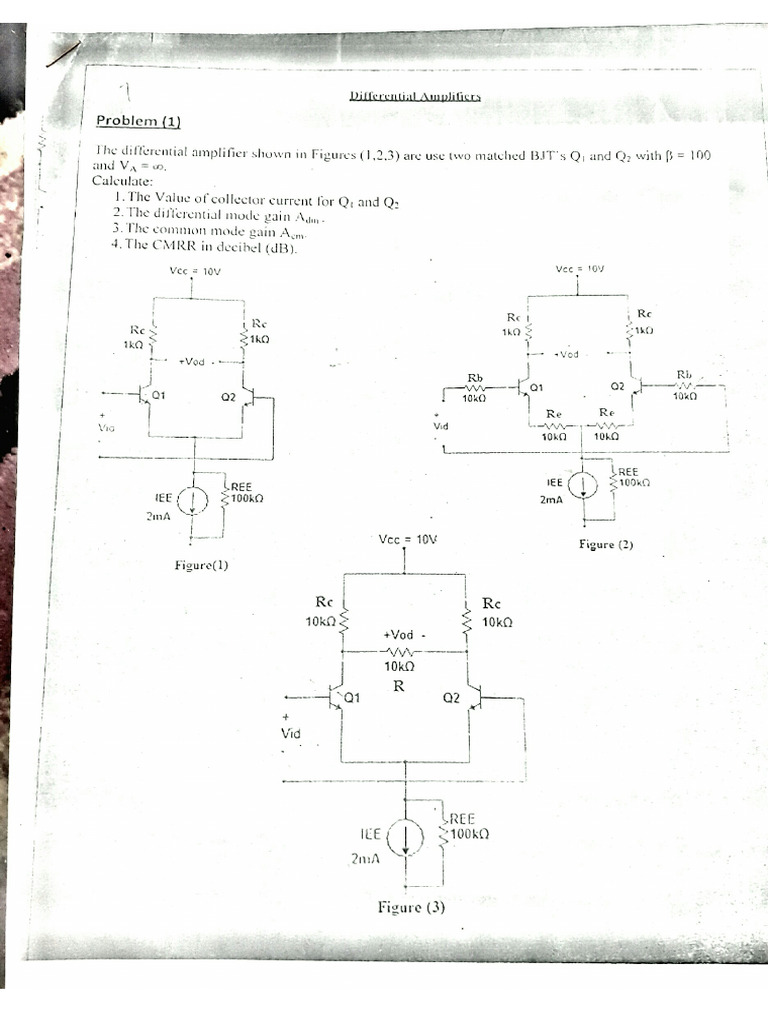 Sheet [2] Solutions - Eng. Eldakrory ( Analog ) | PDF