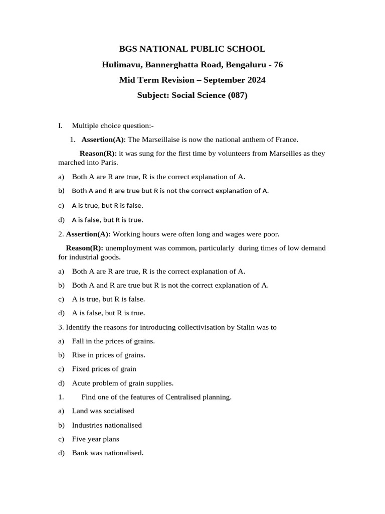 CONLIB - IXSScMid-termHistoryRevision1 - 20240910124750 2 | PDF | Economies