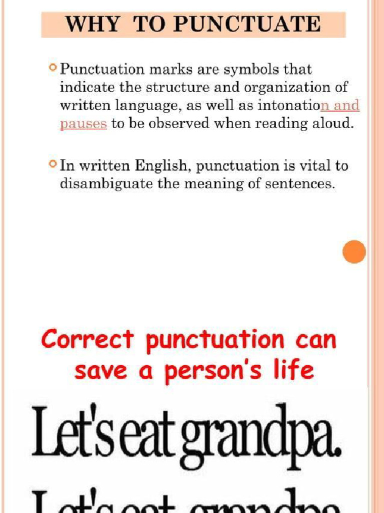 Punctuation Rules | PDF