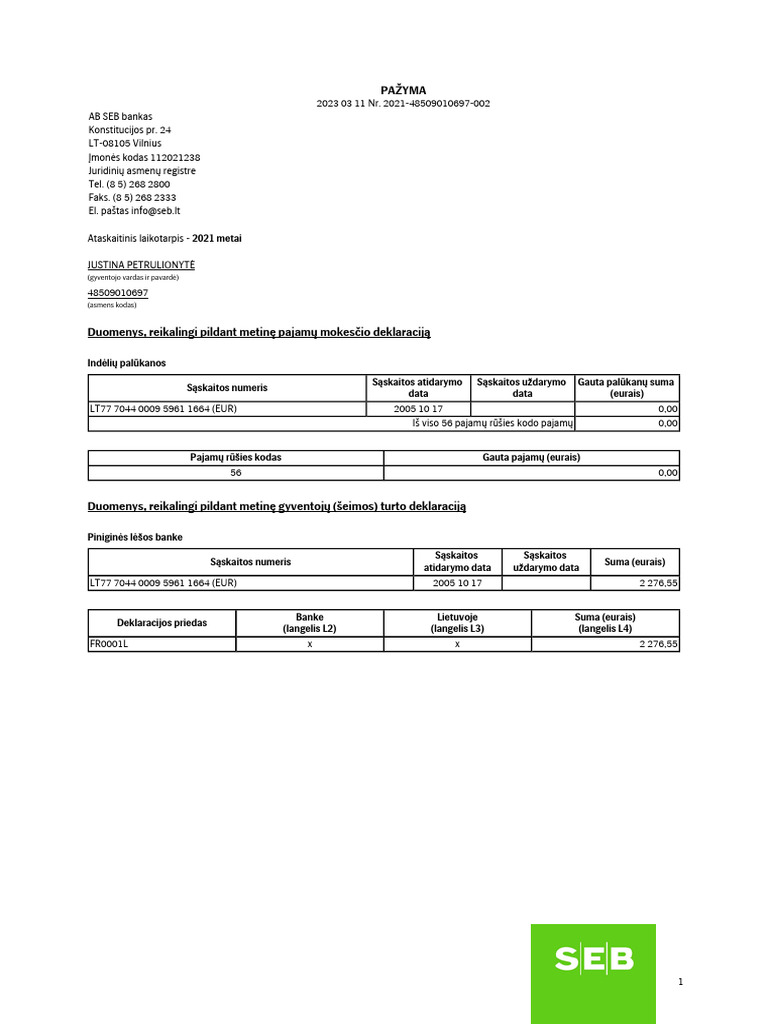 Decl 2021 D 1678536720593 | PDF