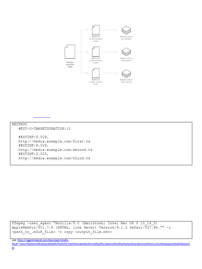 How To Download A M3u8 | PDF