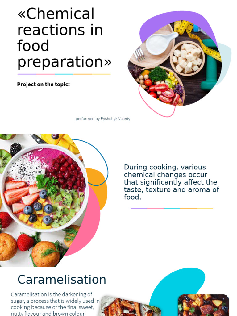 Chemical Reactions in Cooking | PDF