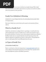 My Family 2ND Grade | PDF