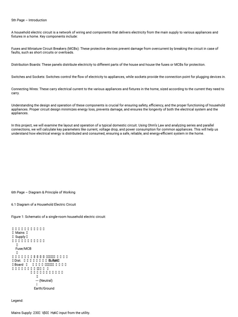 PHY Project PDF | PDF | Fuse (Electrical) | Mains Electricity