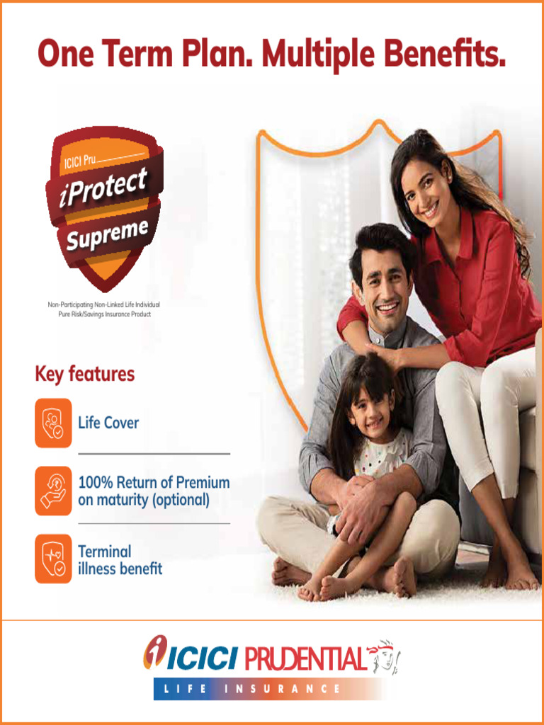 ICICI IPru Iprotect Supreme | PDF | Insurance | Life Insurance