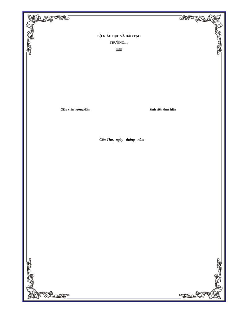 Tai Mau Bia Word Don Gian 2021 Dep Mau So 4 | PDF