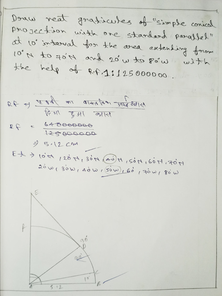 Geography Practical Project 11 Class | PDF