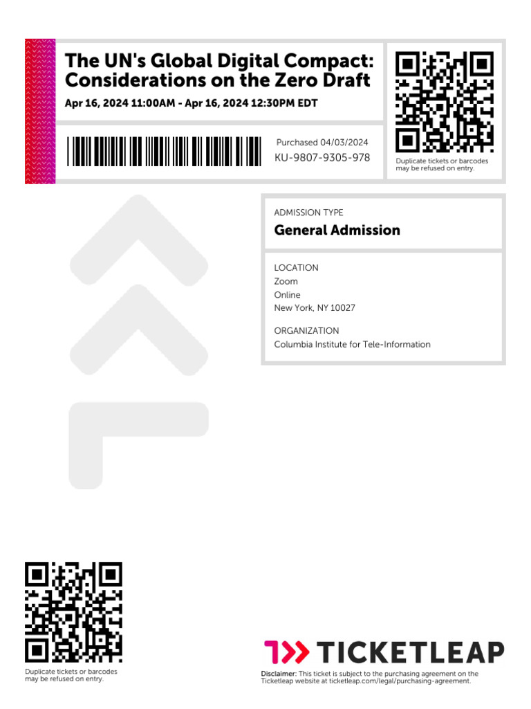 The Uns Global Digital Compact Considerations On The Zero Draft | PDF