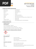Material Safety Data Sheet - Lysol Toilet Cleaner | PDF | Personal ...