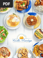 Cafe Akasa Menu | PDF | Meal | Drink