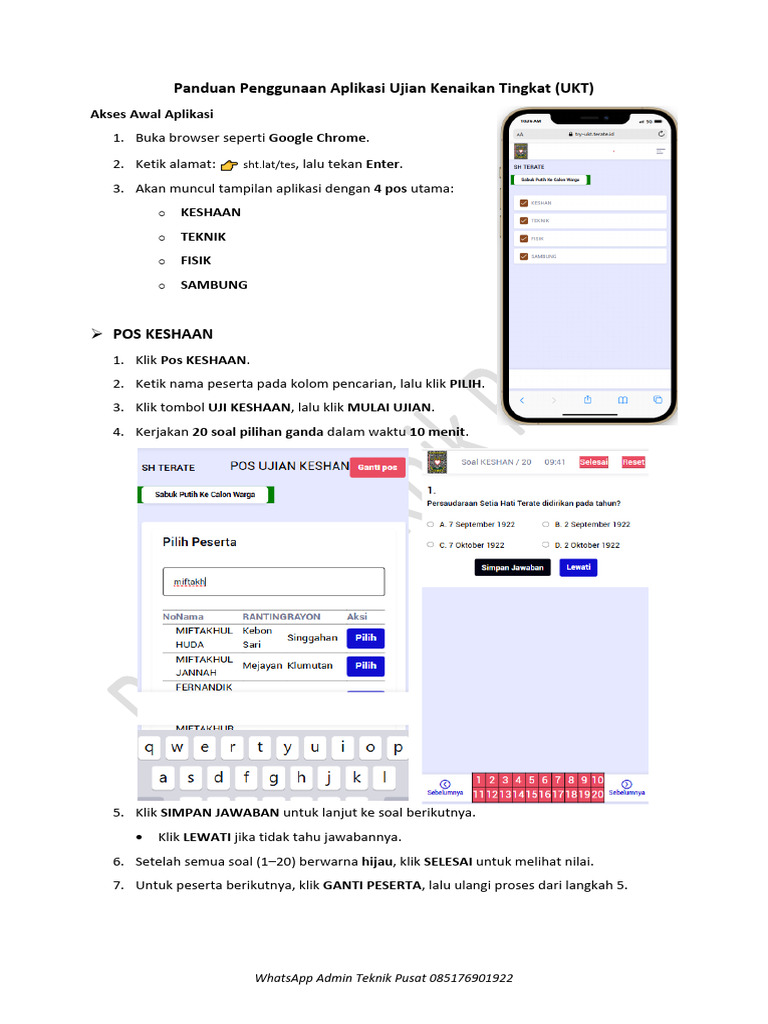 Panduan Aplikasi UKT | PDF