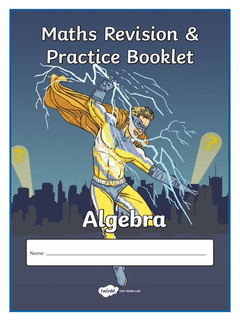 Year 6 Algebra SATs Revision Guide | PDF | Area | Equations
