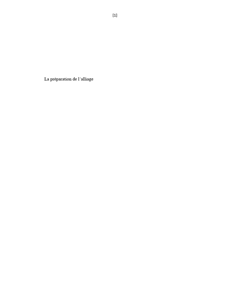 Processus de Fonderie Métallique | PDF | Fusion des métaux | Métaux
