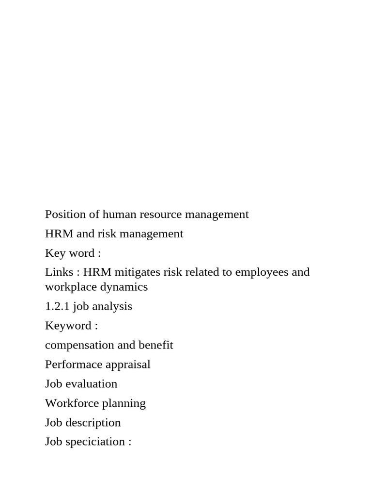 Human Resource Management | PDF