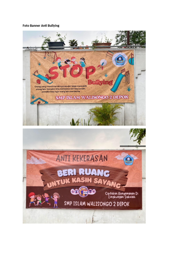 3.b Foto Banner Anti Bullying | PDF