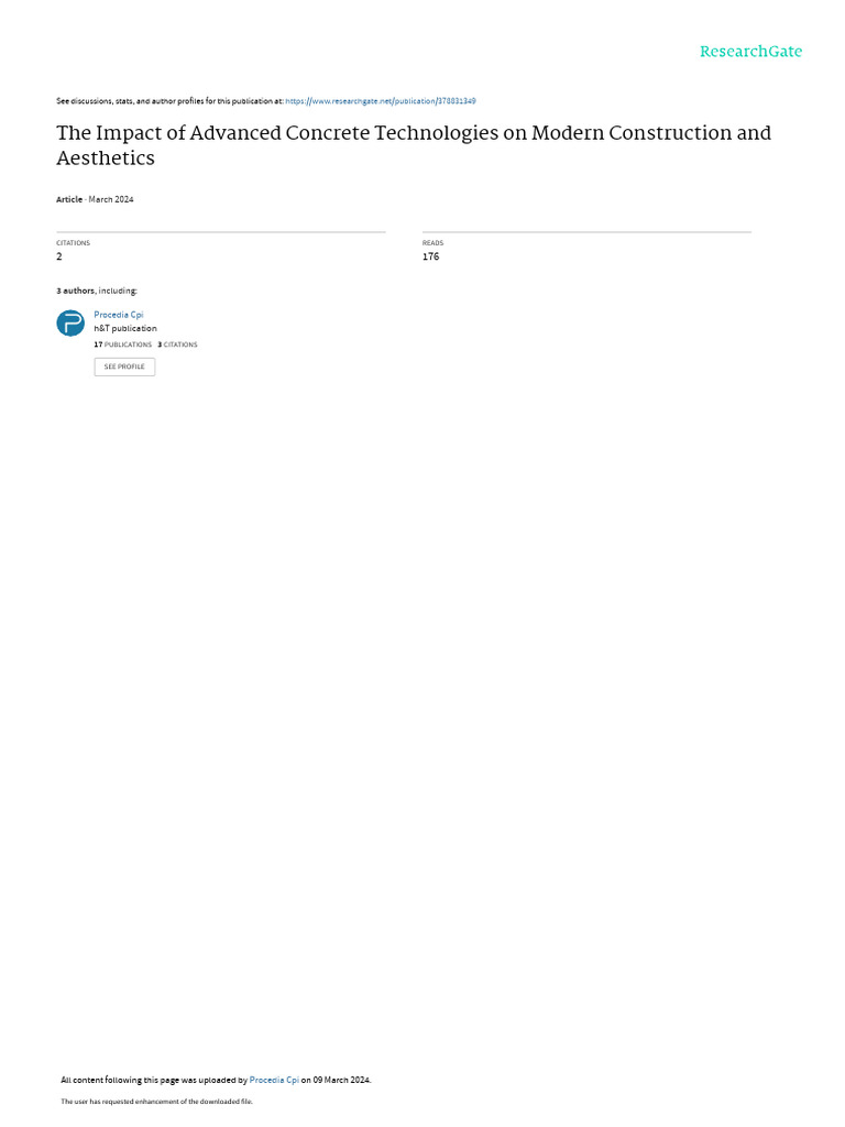 procedia_2024_2024_jrse-2403042112883 | PDF | Concrete | Building ...