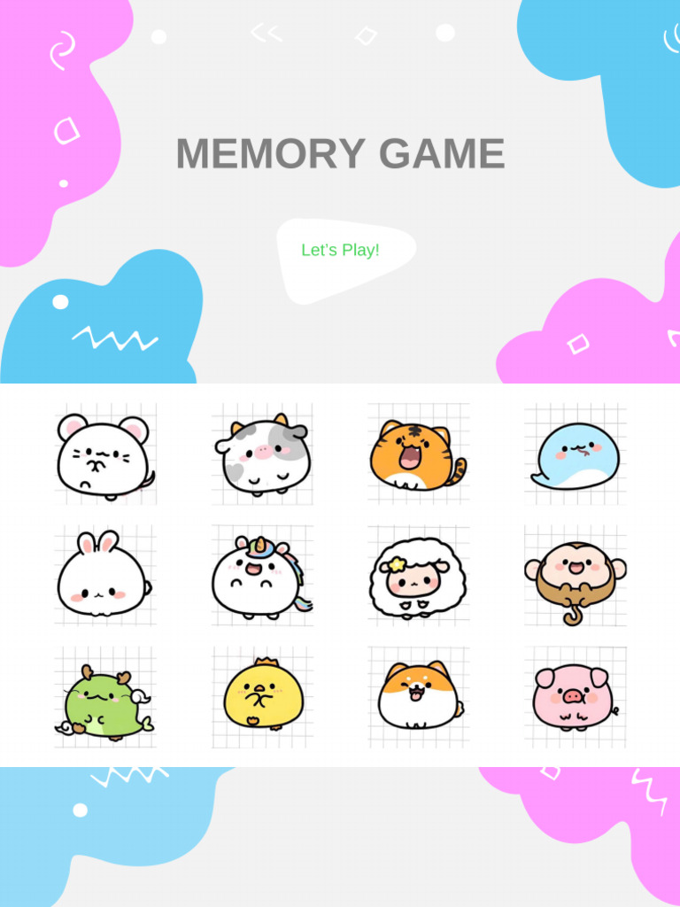 Memory Games Pdf Pdf