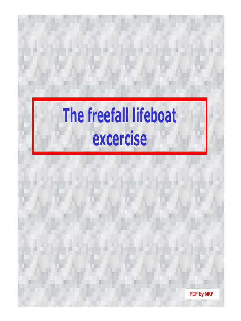 Free Fall Lifeboat Launching | PDF