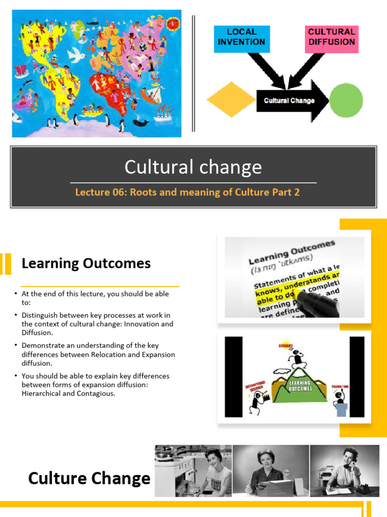 Lecture 06 Roots and Meaning of Culture Part 2 Updated 2025 | PDF ...