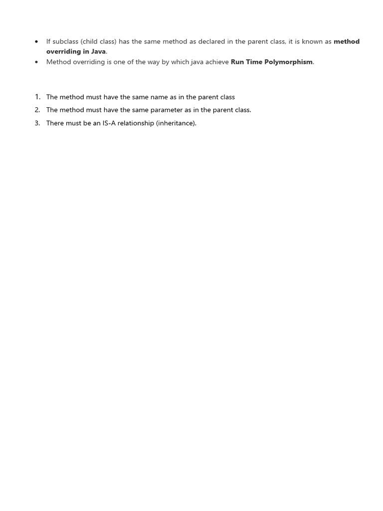 J Method Overriding 070323 Pdf Method Computer Programming Inheritance Object