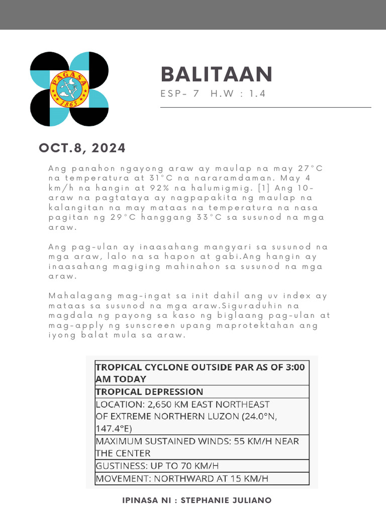 Balitaan | PDF