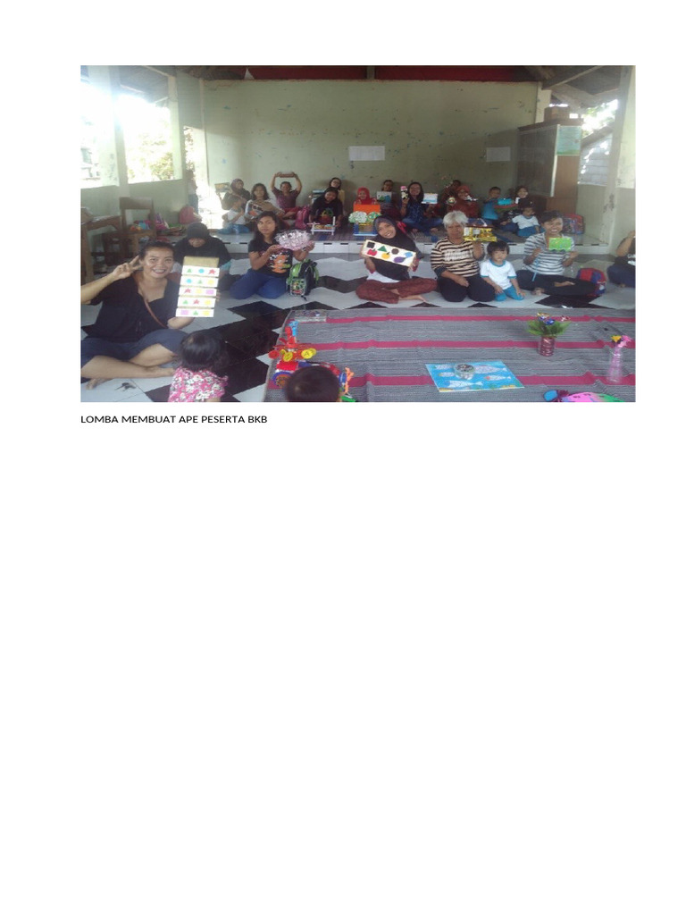 LOMBA MEMBUAT APE PESERTA BKB | PDF