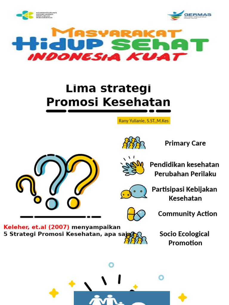5 Langkah PROMKES (Part 1) | PDF