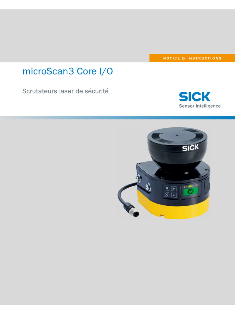 Scrutateur SICK | PDF