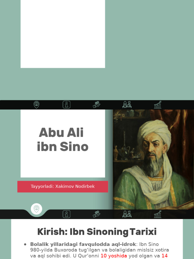Abu Ali Ibn Sino | PDF
