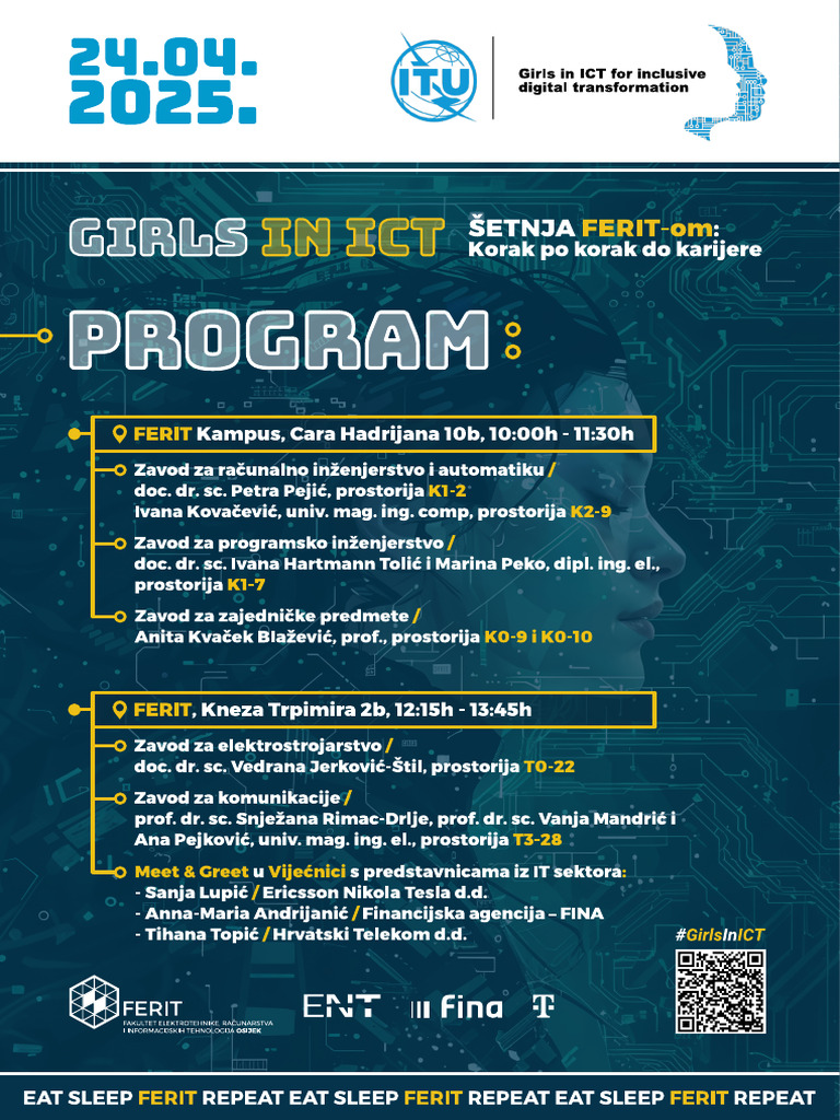 Girls in ICT 2025 - Raspored Programa | PDF