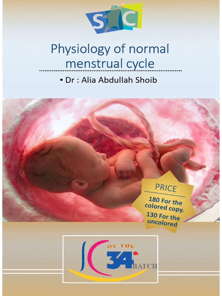 Physiology of the Menstrual Cycle | PDF | Menstrual Cycle | Luteinizing ...