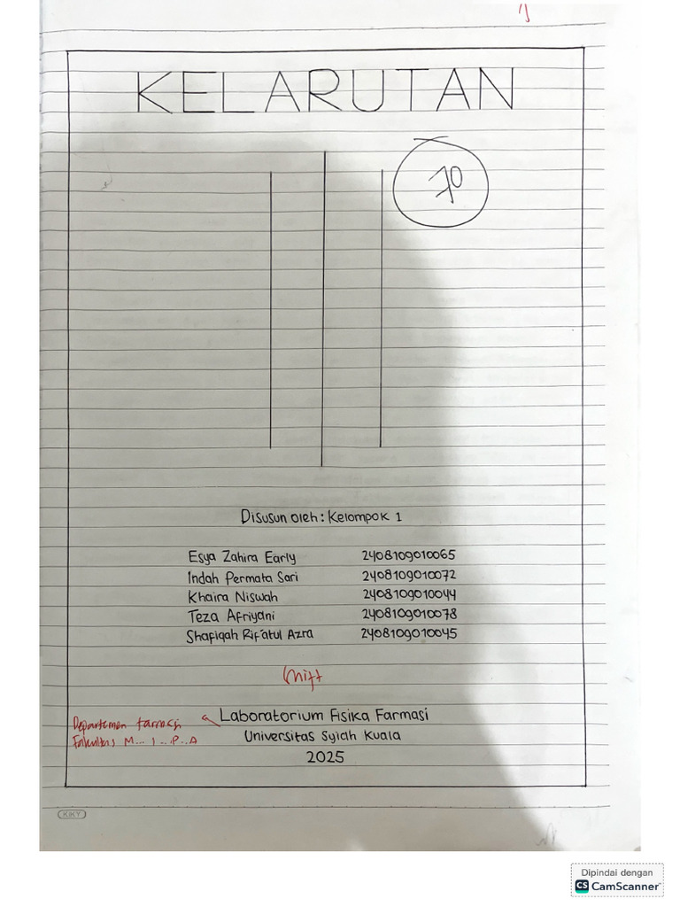 Kelarutan Bong | PDF