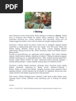 Satua Bali: Kisah I Belog Meli Bebek | PDF