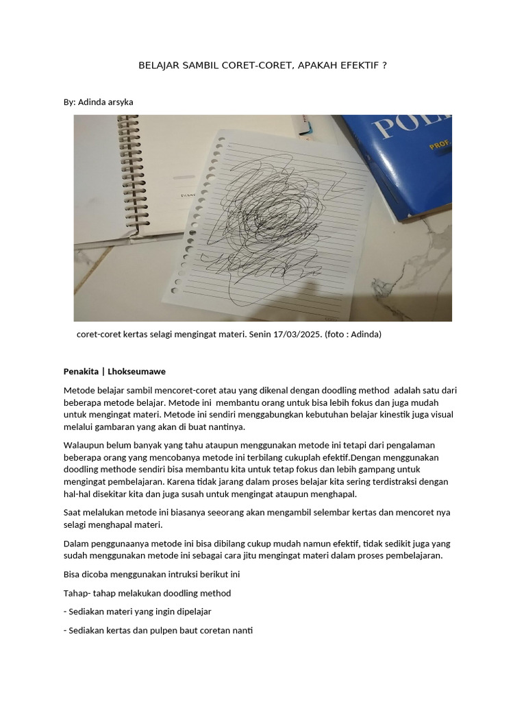 Doodling Method | PDF