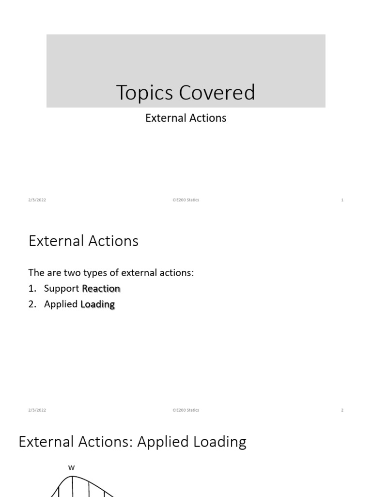 External Actions | PDF