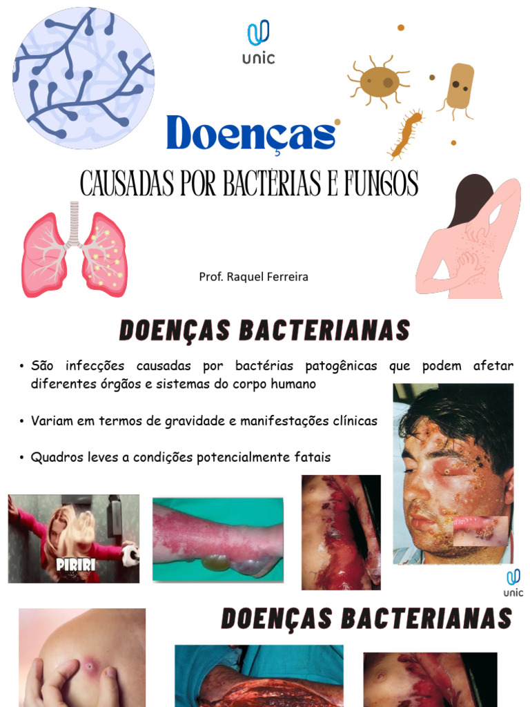 Doenças Bacterianas e Fúngicas | PDF | Bactérias | Fungo
