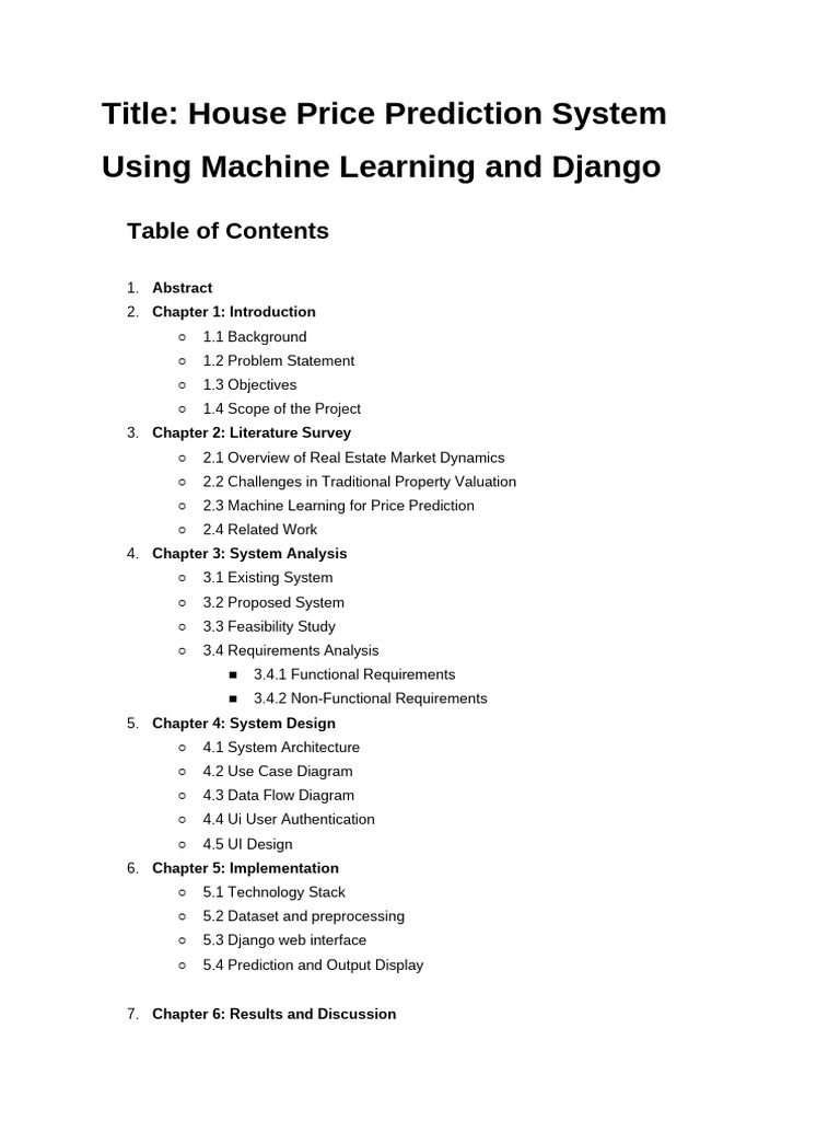 House Price Predication | PDF | Machine Learning | Databases