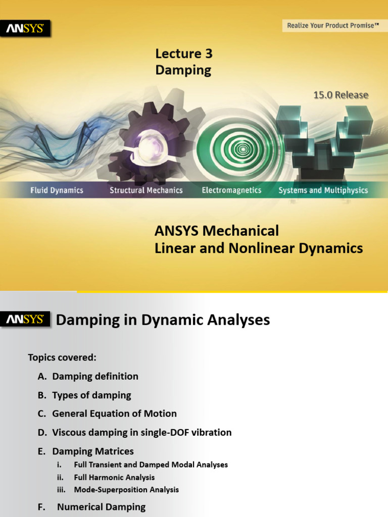 Mech_Dynamics_15.0_L03_Damping | PDF | Damping | Mechanics