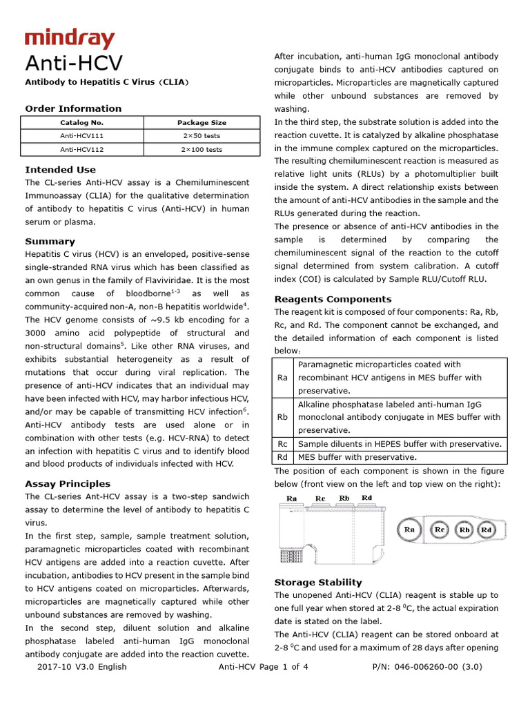 Interpreting Negative HCV Test Results | PDF | Hepatitis C | Antibody