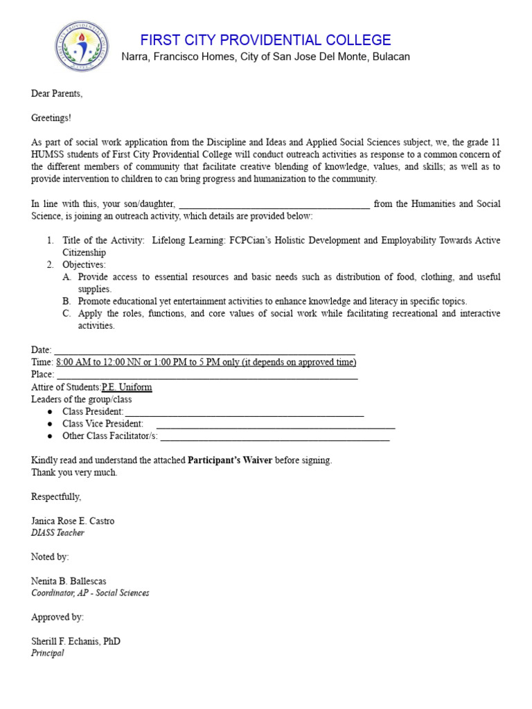 Waiver DIASS Social Work | PDF | Behavior Modification | Learning