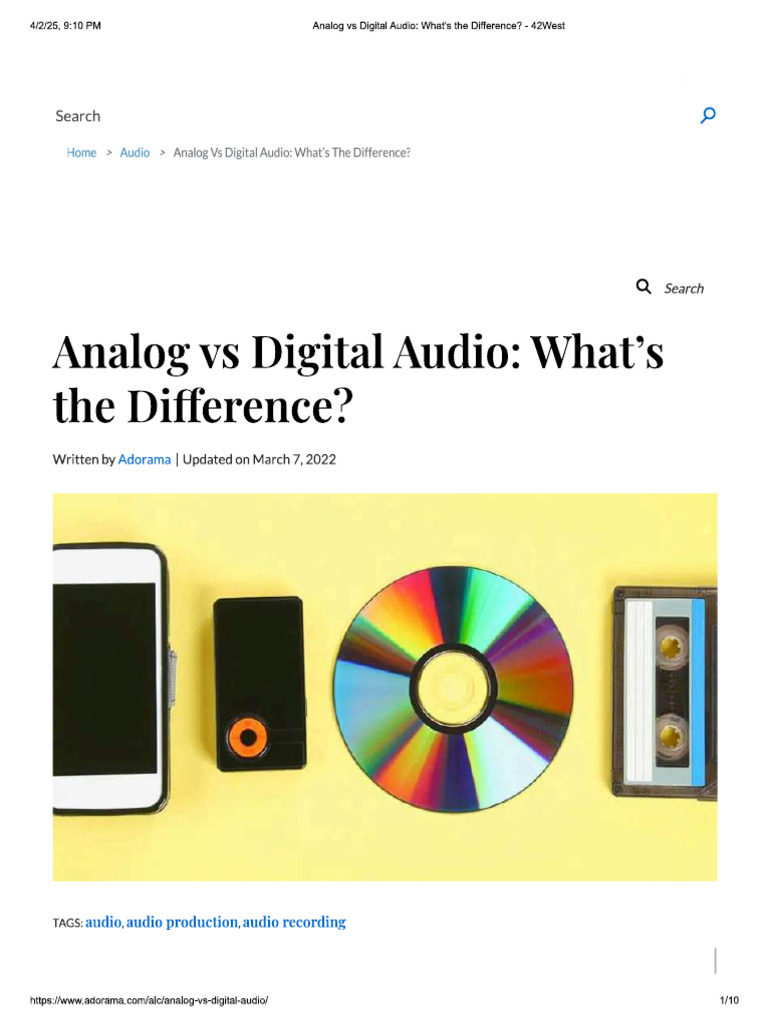 Analog and Digital 02 | PDF