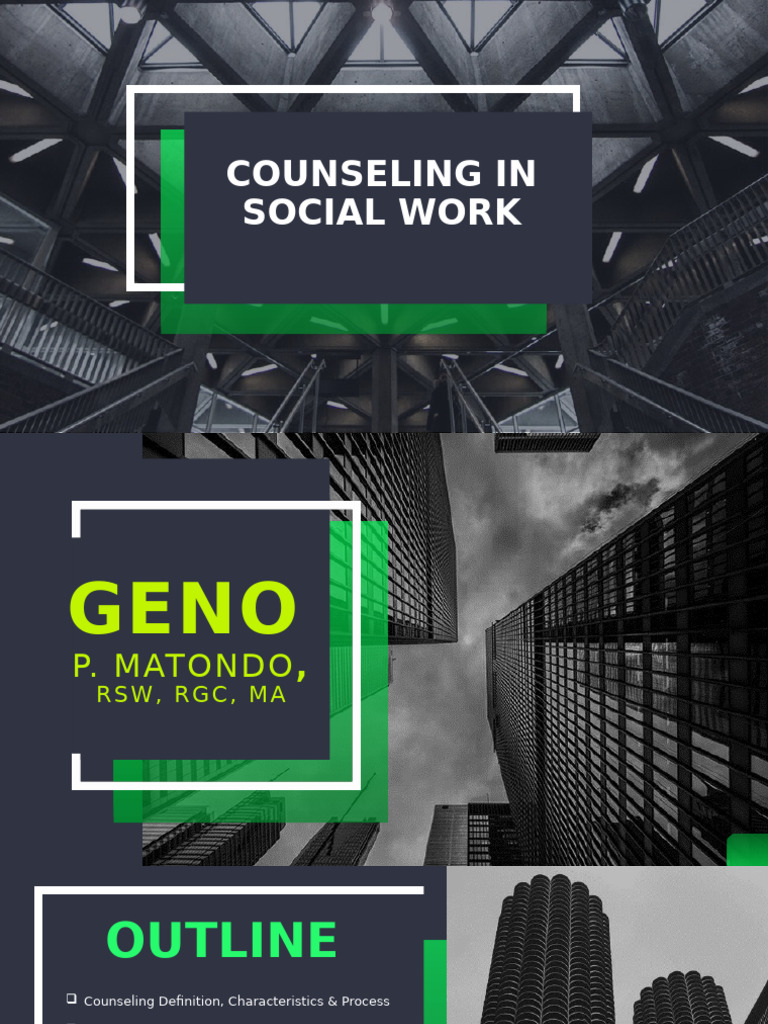 Understanding Counseling in Social Work | PDF | Counseling Psychology ...