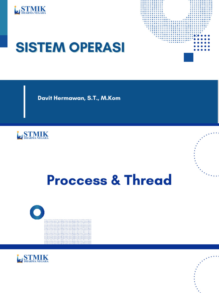 Proses & thread | PDF