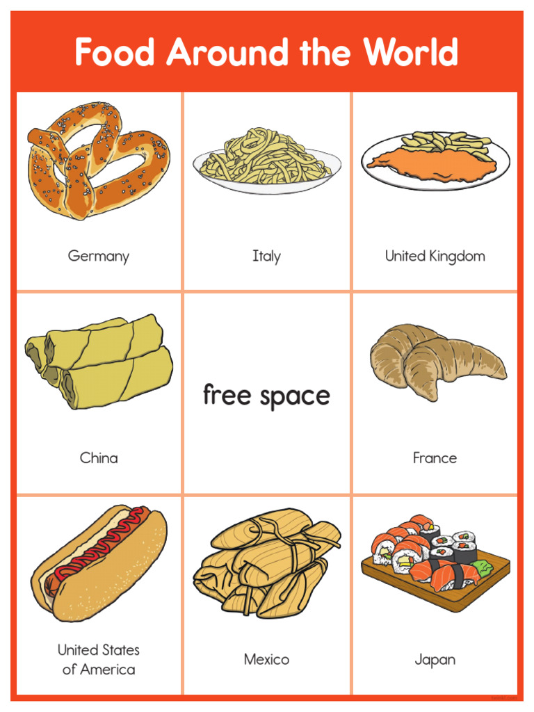 Global Cuisine: Food Around the World | PDF