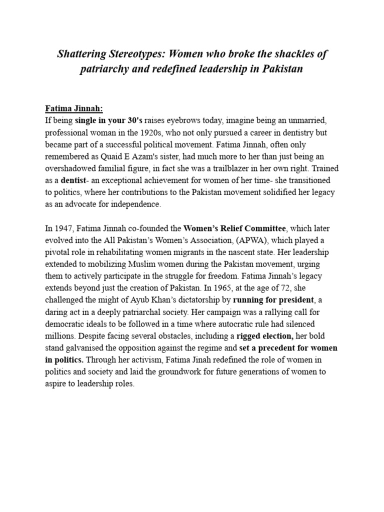 The Rebel Queens of Pakistan | PDF