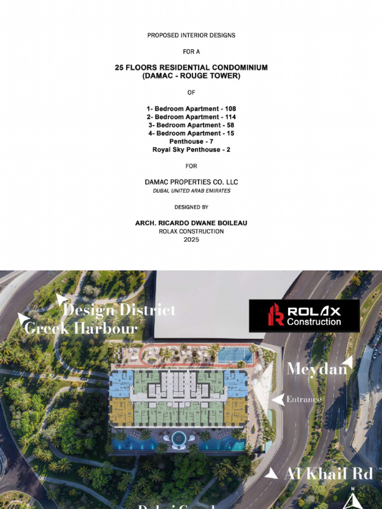 Dubai Interior Design Proposal | PDF