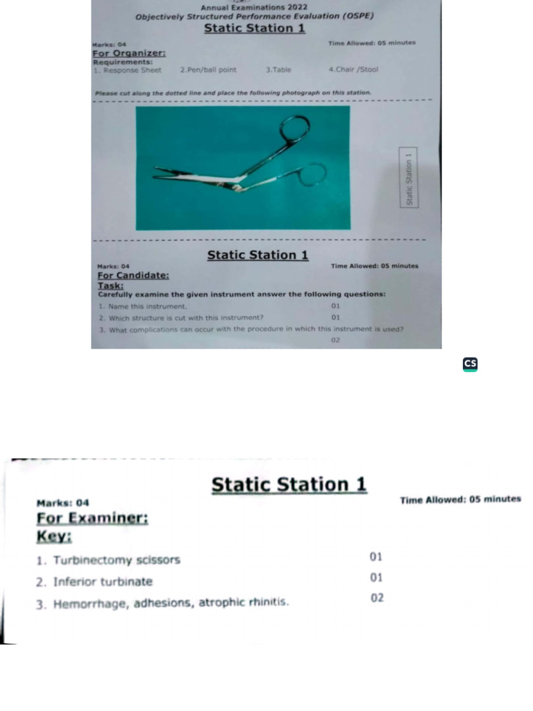 ENT Past Ospes 2023 | PDF