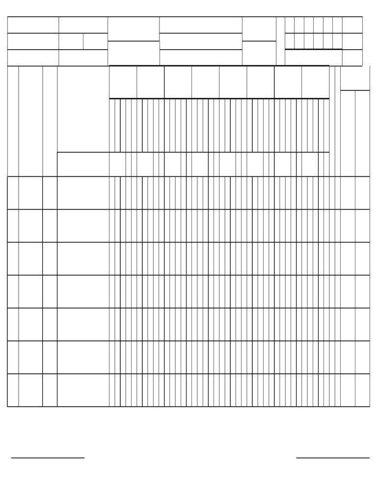Tabulation Sheet Twelve D | PDF