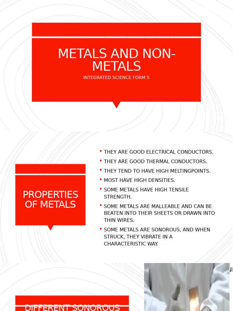 Metals and Non-Metalsiscform520232024 | PDF | Rust | Metals